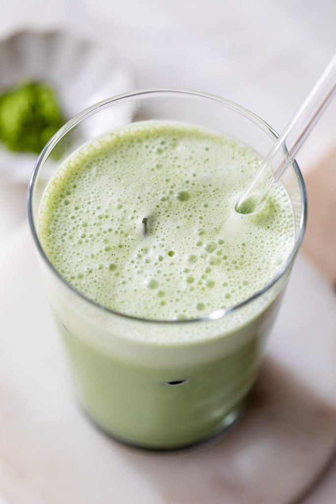 Vanilla Bean Iced Matcha Latte - COFE™